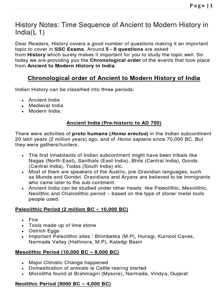 History Notes | PDF | Vedas | Ashoka