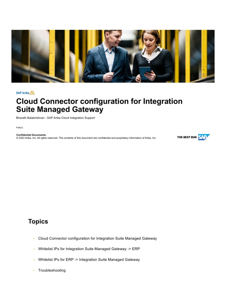 SAP Ariba Managed Gateway Setup Guide | PDF | Port (Computer Networking ...