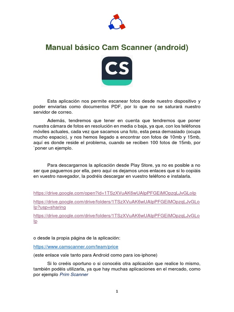Manual Basic o Cam Scanner | PDF | Informática