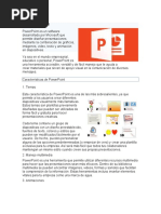 Características de PowerPoint | PDF