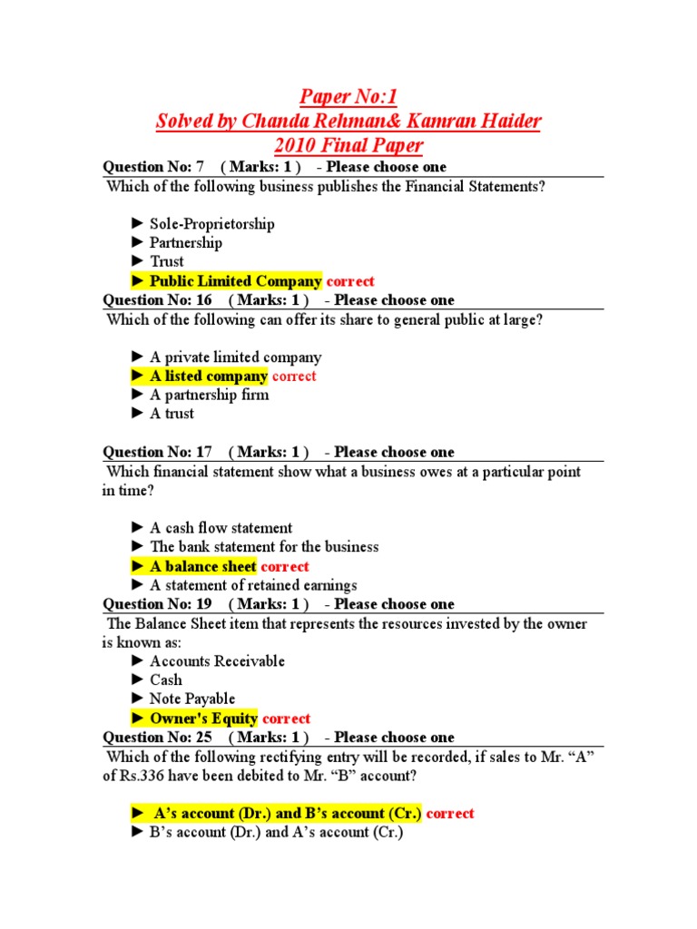 Final Term 14 Papers MGT101 SOLVED by Chanda Rehman, Kamran Haider, Abr ... Final Term 14 Papers MGT101 SOLVED by Chanda Rehman, Kamran Haider, Abr ...