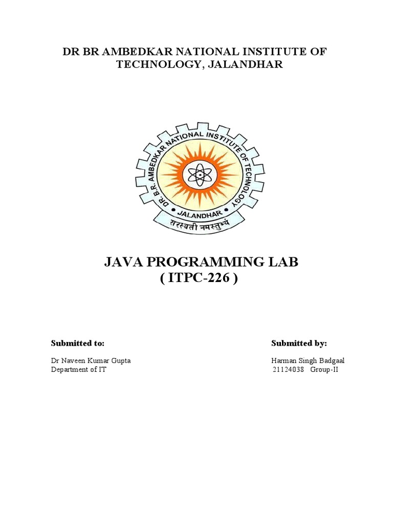 Javalab File | Download Free PDF | Class (Computer Programming) | Software