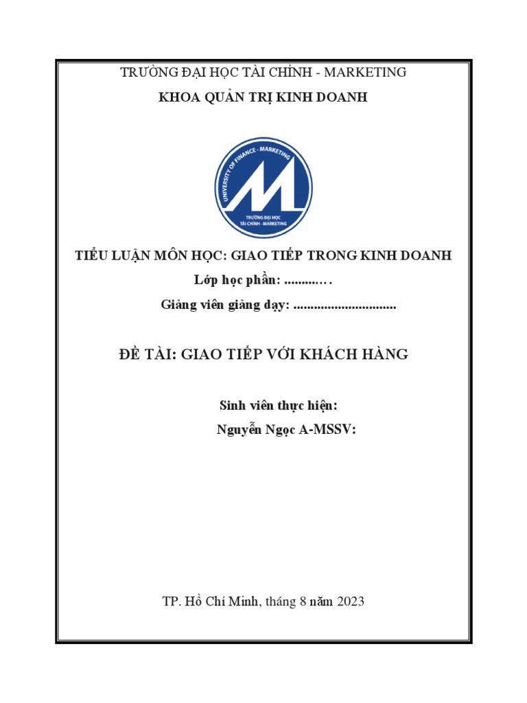 Detieuluan GTTKD HKII2023 Daitra | PDF