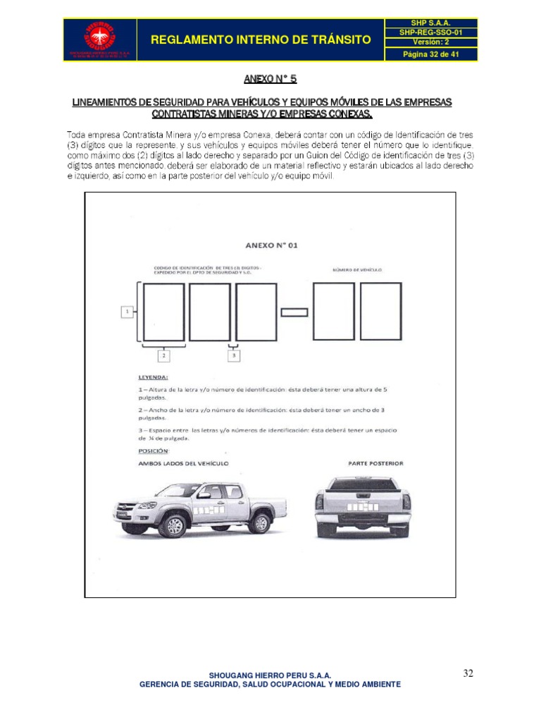 Anexos 5 y 7 Ritra SHP | PDF