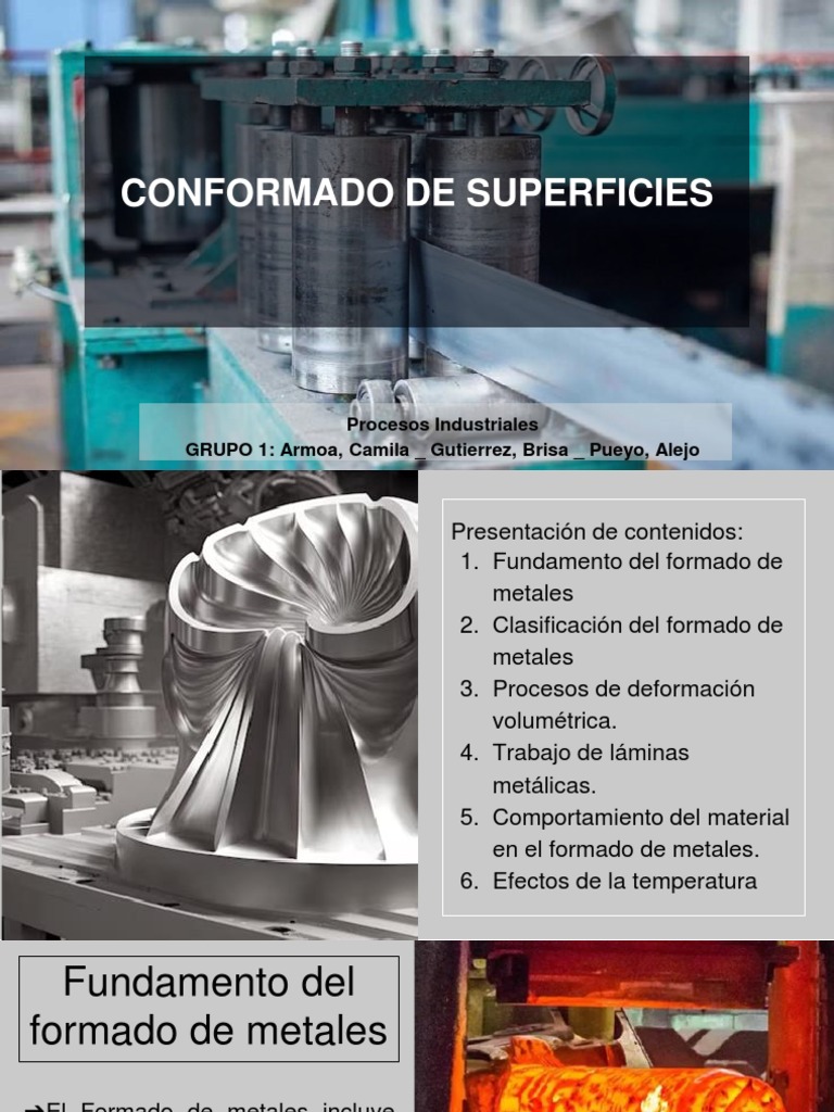 Conformado de superficies | PDF | Deformación (ingeniería) | Rieles