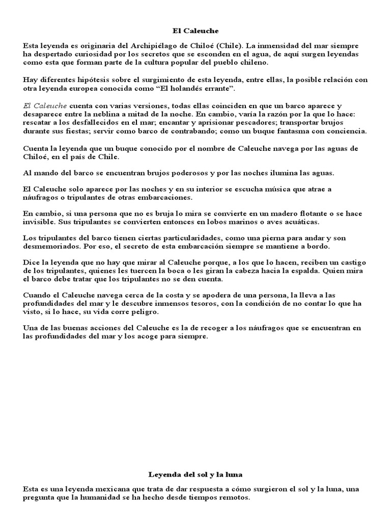 Leyendas Disertar | PDF | Historia