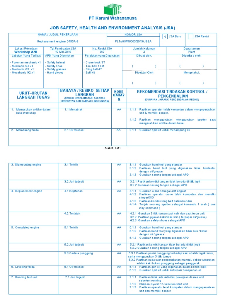 003 Jsa Engine Di55a-6 | PDF