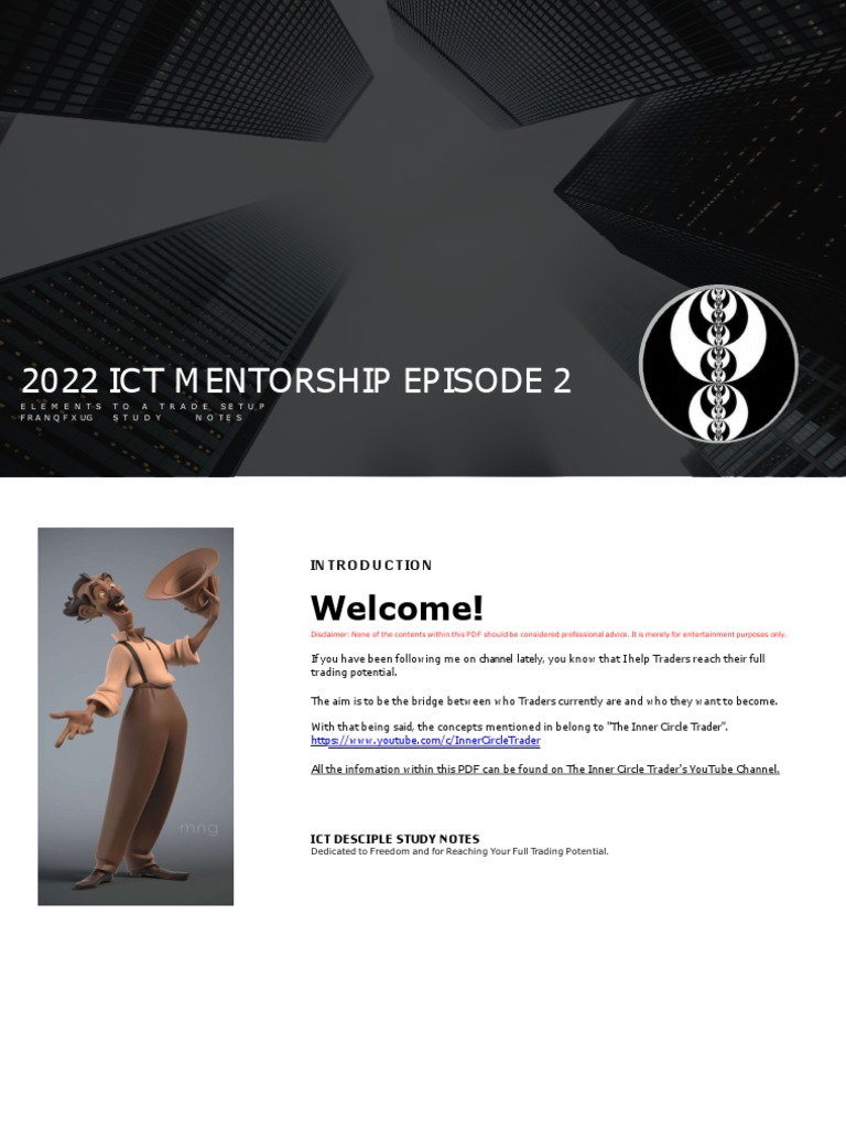 ICT 2022 Mentorship Episode 2 Notes | PDF | Market Liquidity | Economies