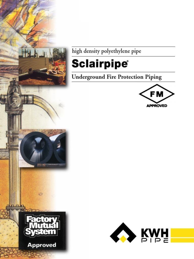 Proteccion Conta Incendios Hdpe - KWH Pipe | PDF | Pipe (Fluid Conveyance) | Screw