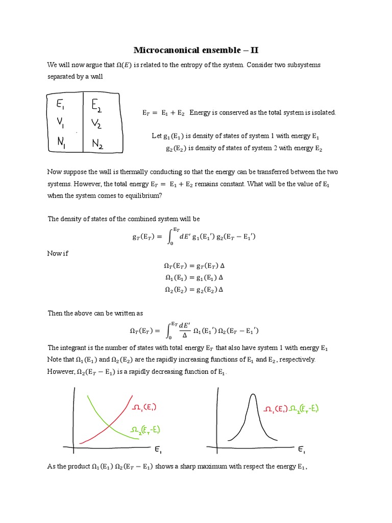 Statistical Physics (MSC Phy) 3 | PDF | Teaching Methods & Materials
