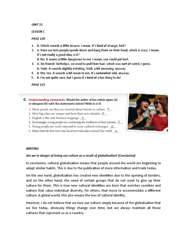 Unidad 11 Ingles | PDF