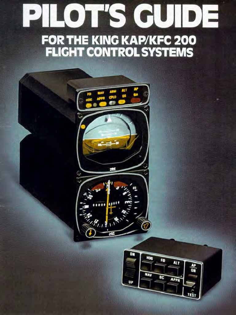 KFC 200 Autopilot Operating Guide | PDF | Compass | Wireless