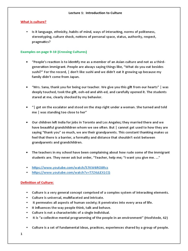 Lecture - 1 | PDF | Stereotypes | Attitude (Psychology)