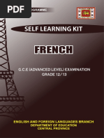 French Grade 5 - Mid Term Ii 2024 Exam | PDF