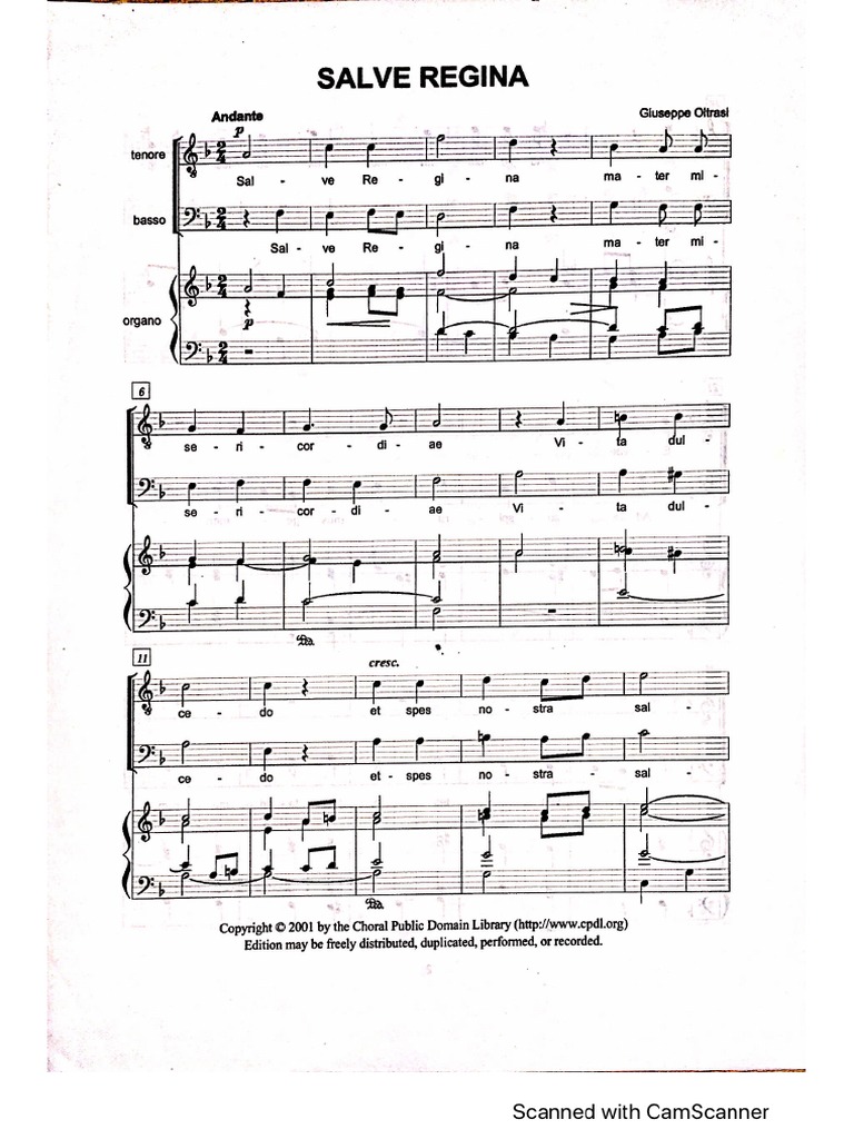Salve Regina | PDF