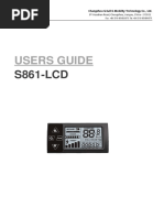 LCD S866 - Manual RIDE66 | PDF | Liquid Crystal Display | Gear