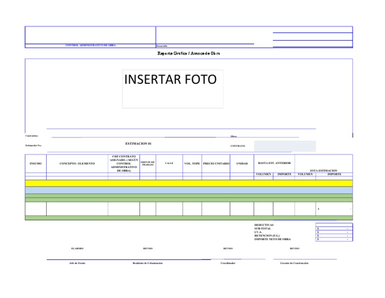 Estimacion de Obra | PDF