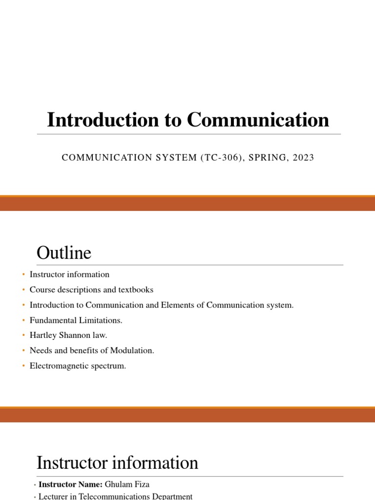 Communication Systems | PDF | Modulation | Signal To Noise Ratio