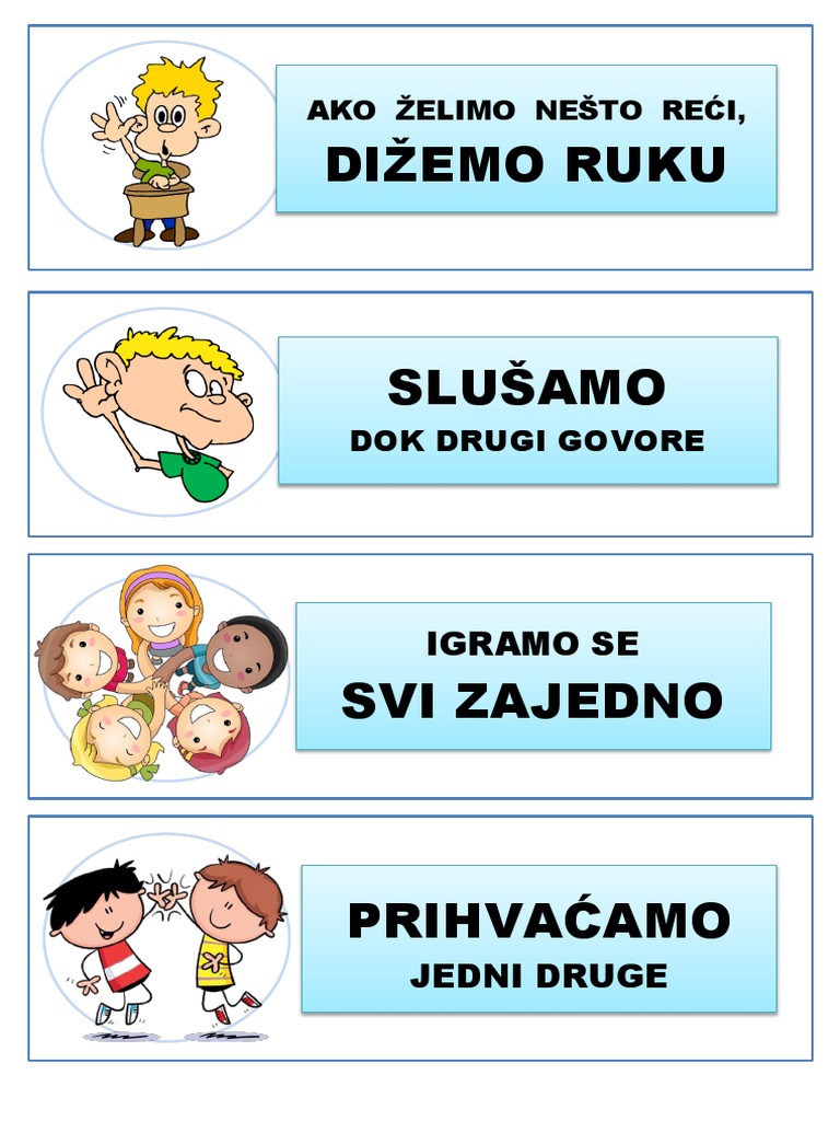 Pravila u Razredu | PDF