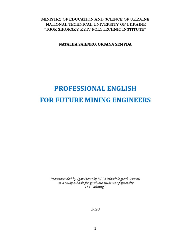 Mining English | PDF