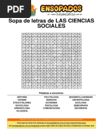 Sopa de Letras: Medios de Comunicación | PDF | Conceptos psicologicos ...
