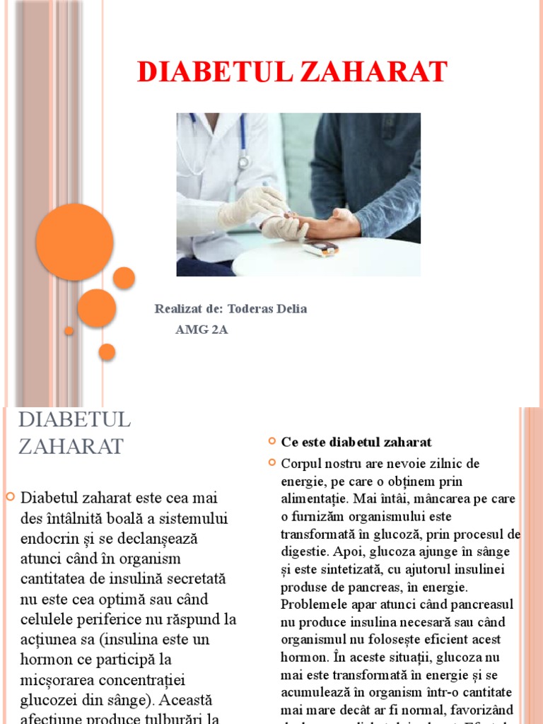 Diabetul Zaharat | PDF