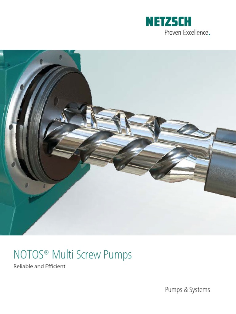NETZSCH NOTOS® Multi Screw Pumps EN | PDF