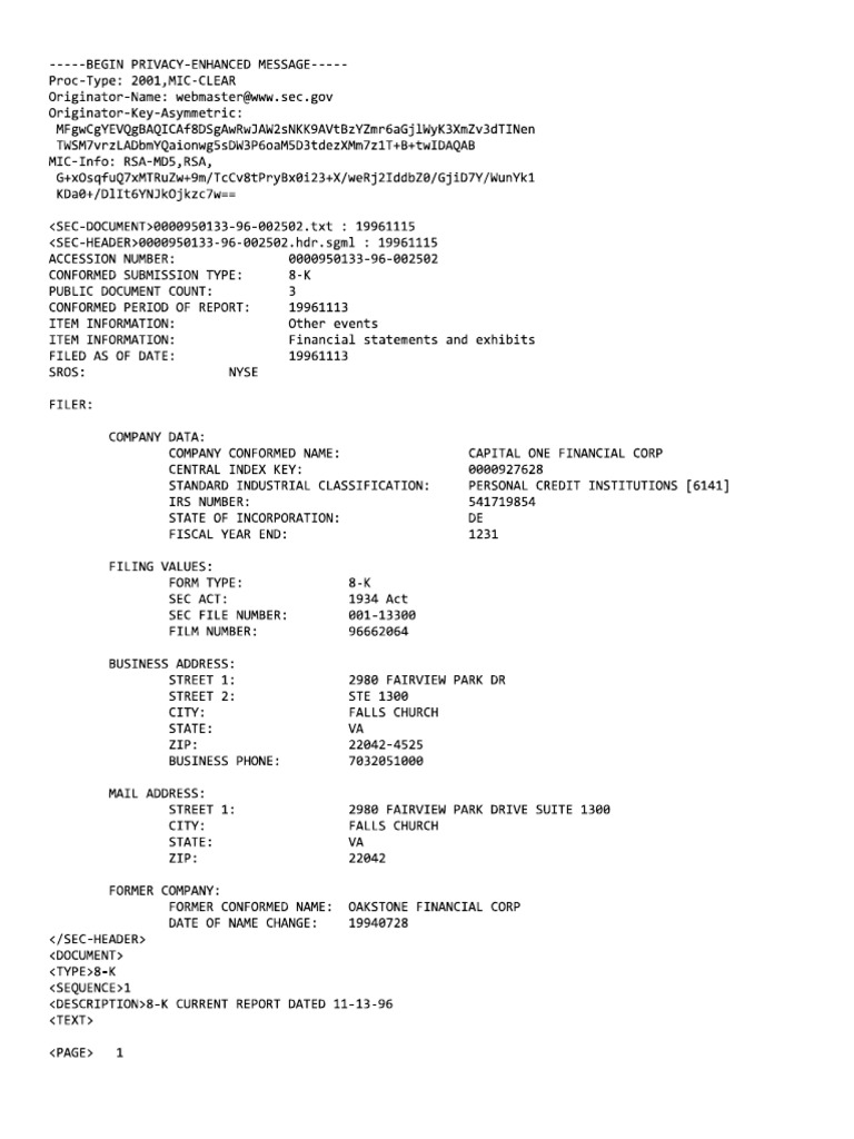 Capital One Trust Indenture | PDF