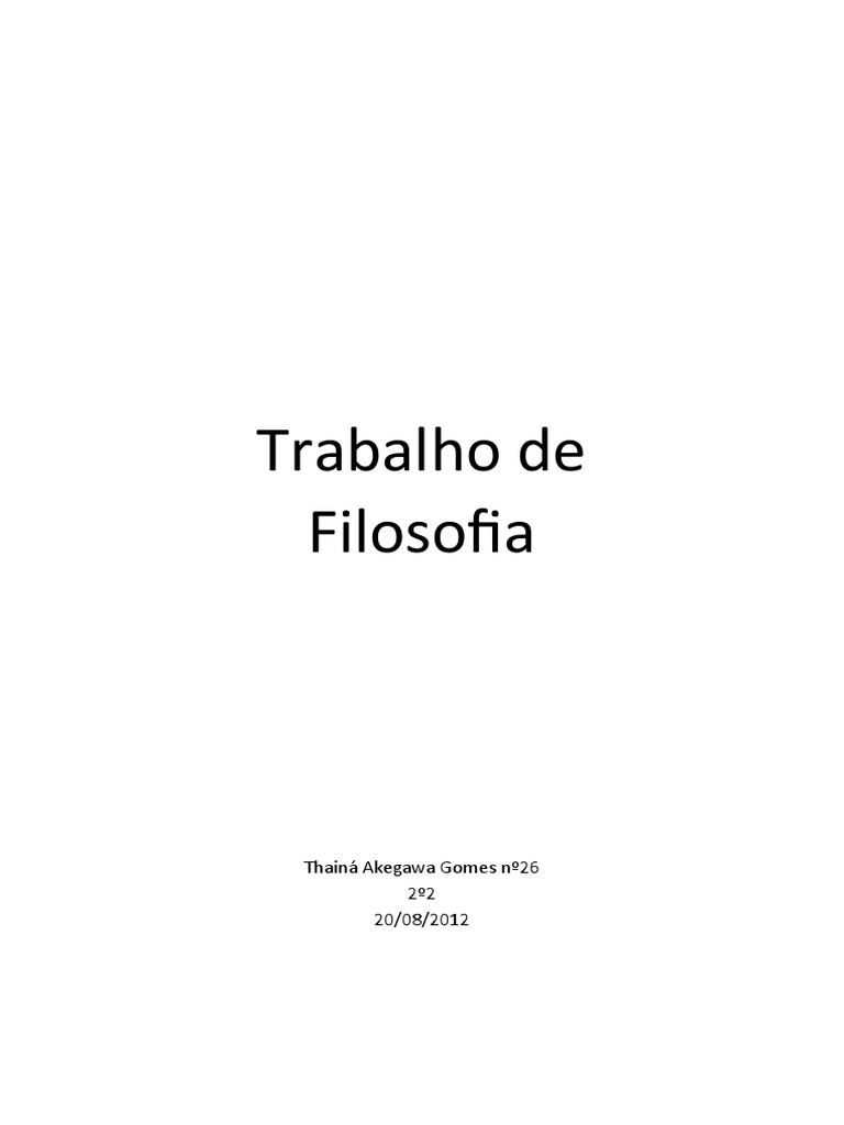 Trabalho de | PDF | Juvenil