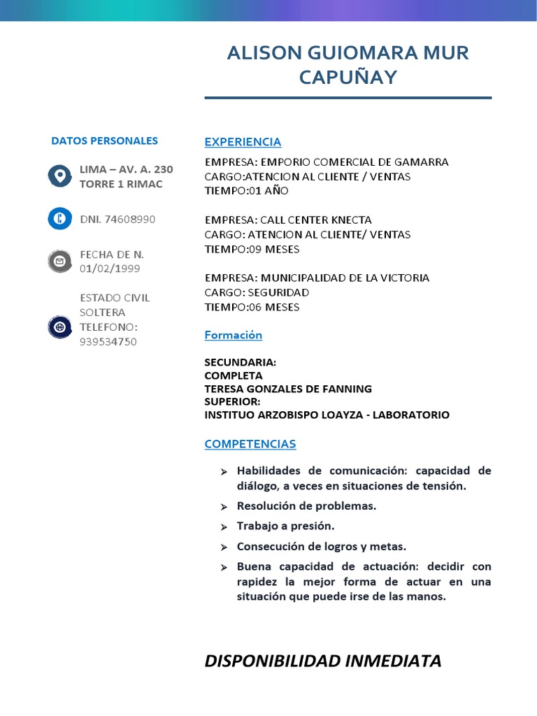 CV 2023 | PDF