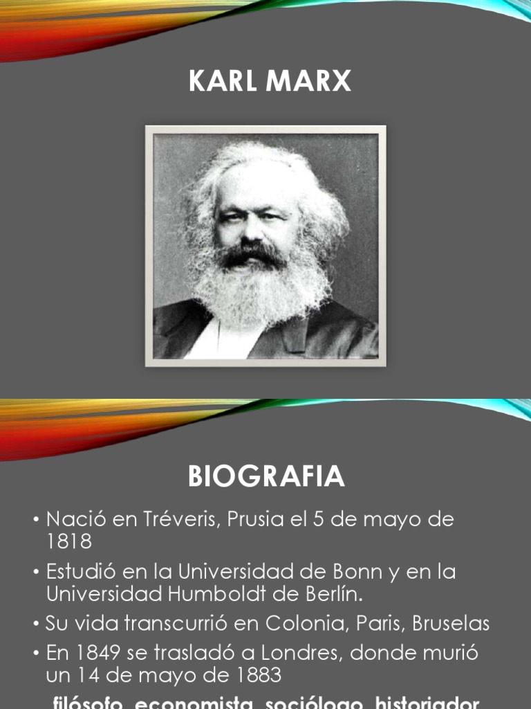 Karl Marx Esquema | PDF | Política