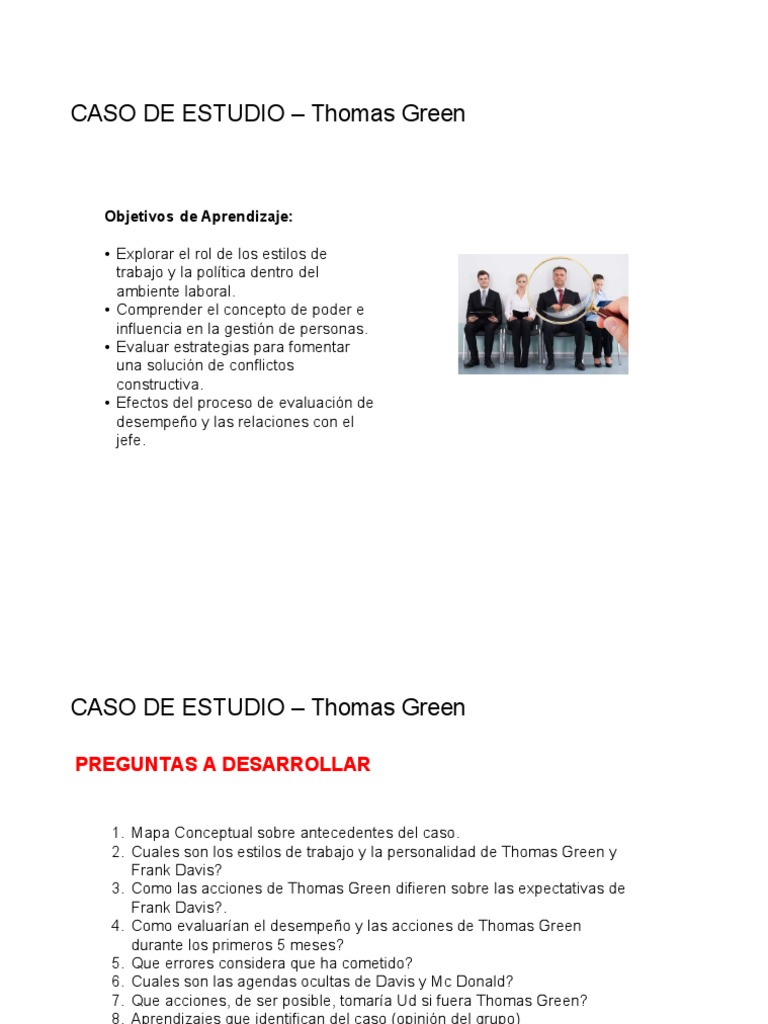 Análisis del Caso Thomas Green | PDF | Salud y bienestar