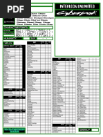CP2020 Character Sheet Ultimate Edition | PDF