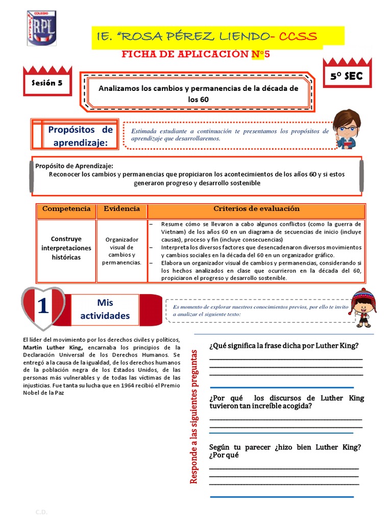 5° FICHA DE APLICACIÓN-SESIÓN5- EDA.4-CCSS-2023 | PDF