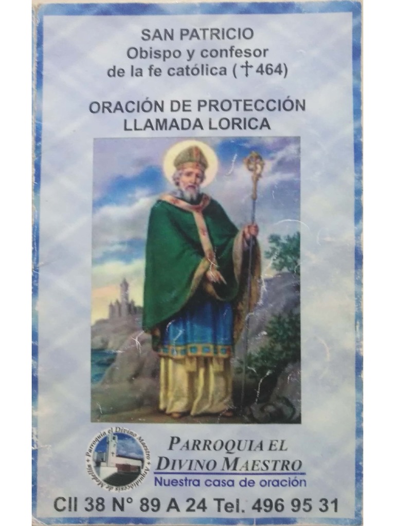 San Patricio - Oración de Protección | PDF