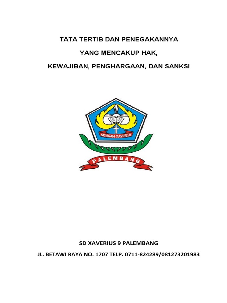 Tatib Sekolah 2022-2023 | PDF