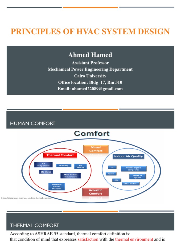 HVAC System Design Principles | PDF