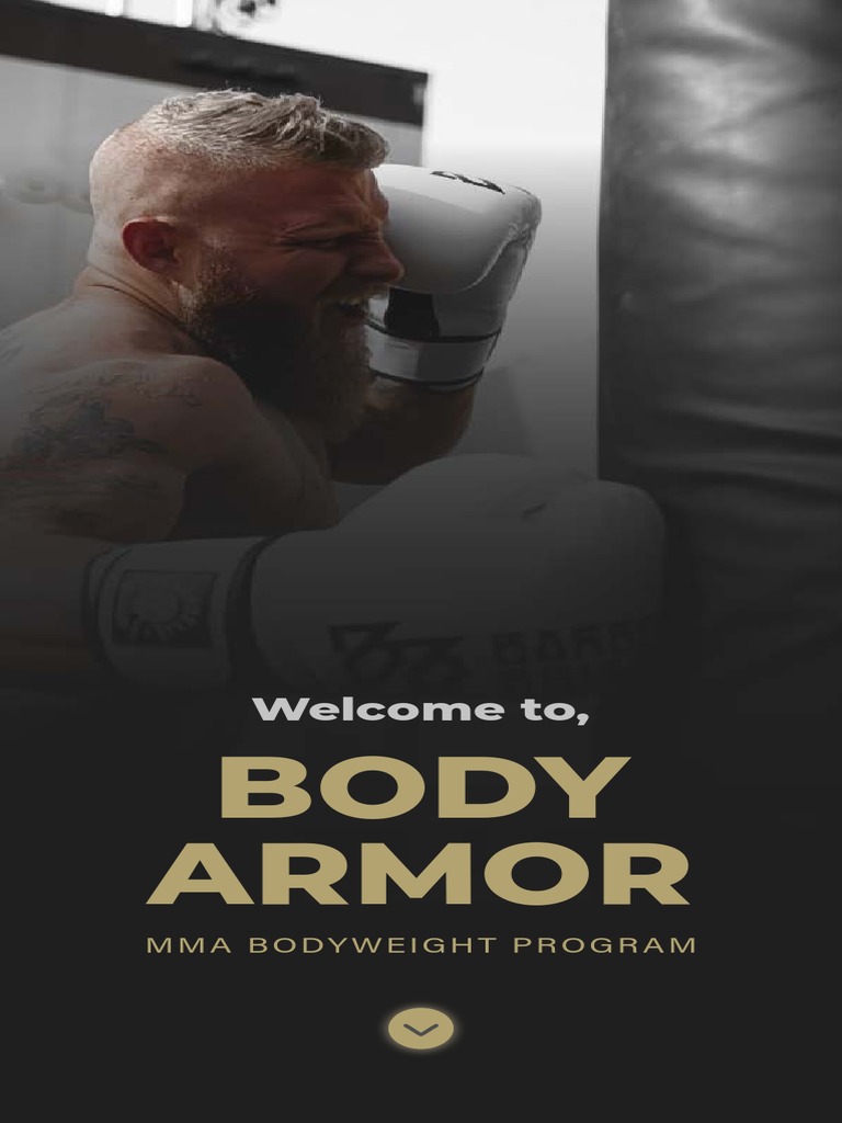 _BODY AMOR - MMA Bodyweight Program | PDF | Goal | Foot