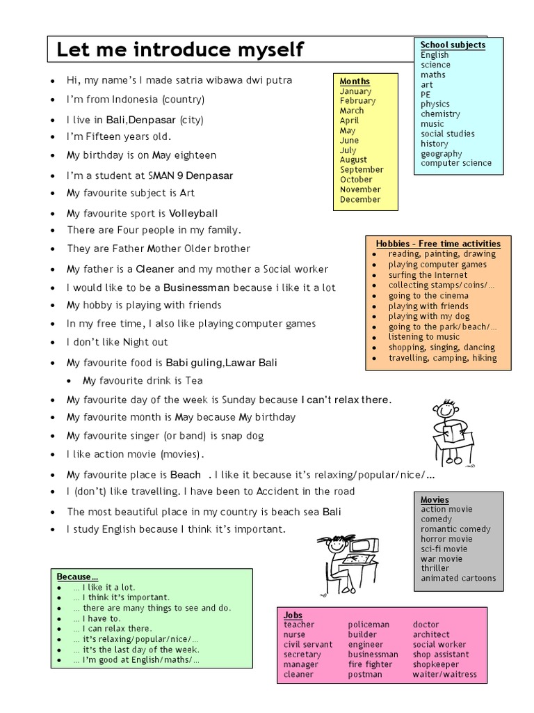 Introduce My Self | PDF