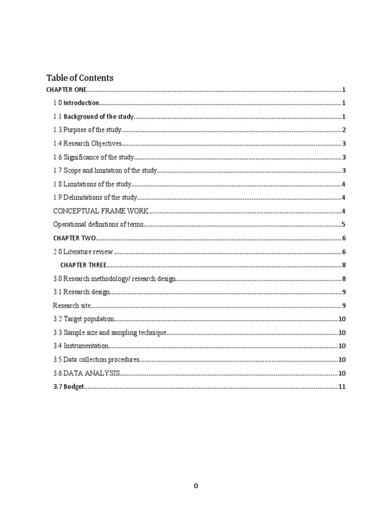 Proposal 2018 BY MUTETE M | PDF