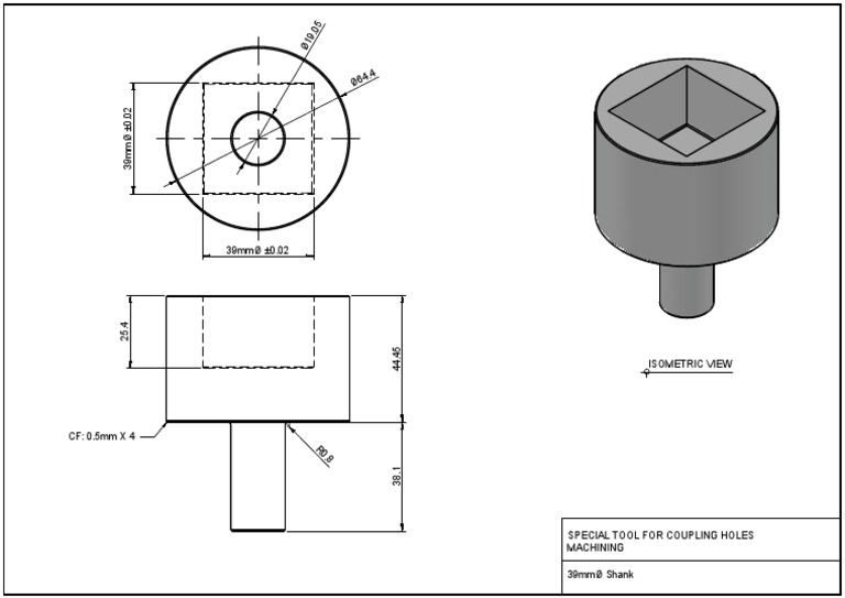 39mm Shank-DIMENSION | PDF