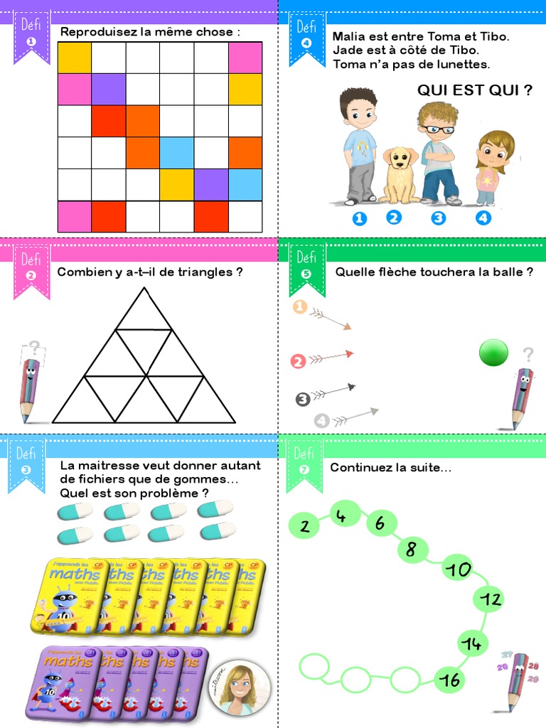 Rallye Maths CP CE1 | PDF