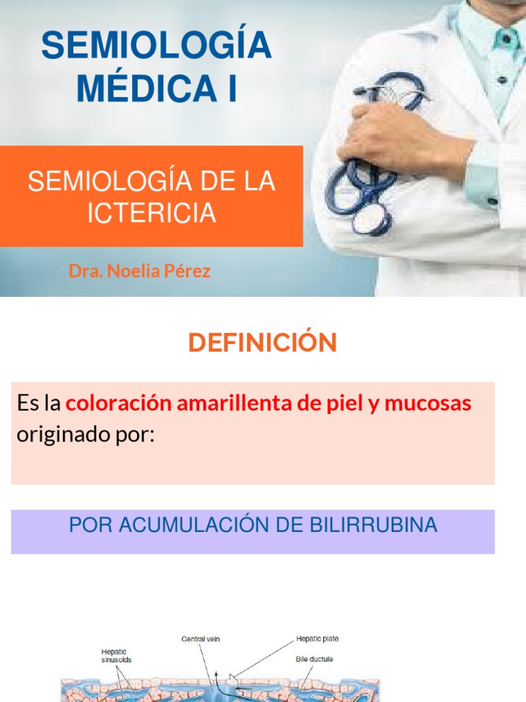 Semiología de La Ictericia | PDF