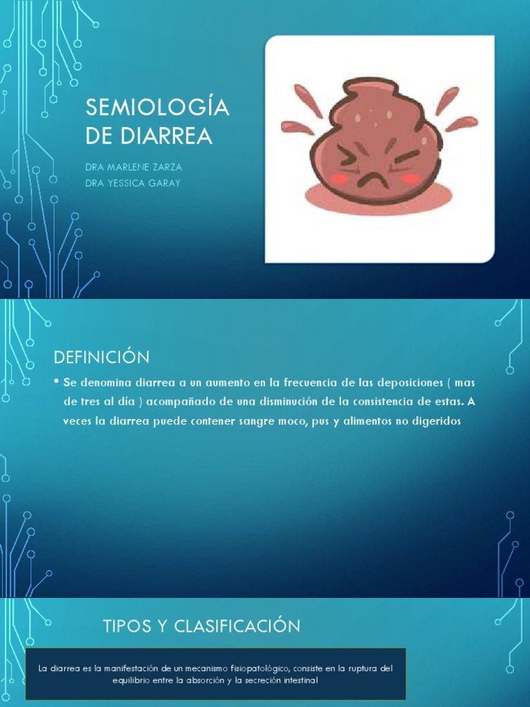 Semiología de La Diarrea y Vómito-1 | PDF | Diarrea | Vómitos