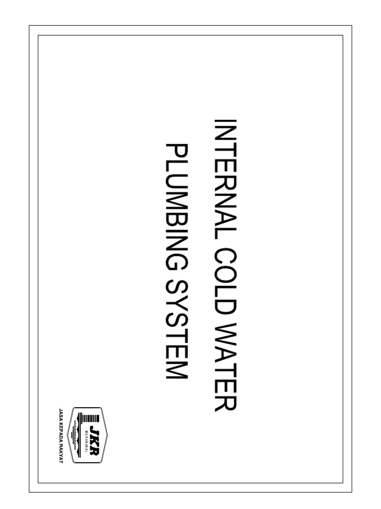 JKR Cold Water Standards | PDF