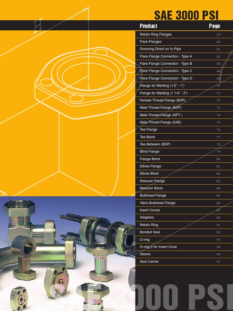 Flange 3000 Psi | PDF | Pipe (Fluid Conveyance) | Industrial Processes