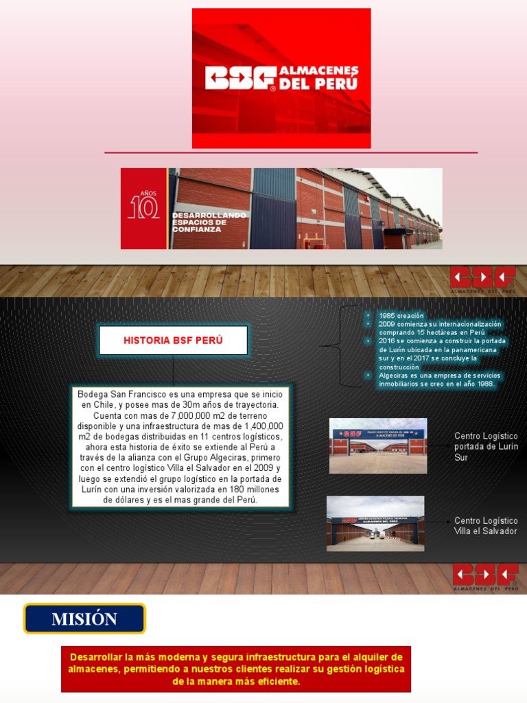 BSF Almacenes Del Perú | PDF | Logística | Perú