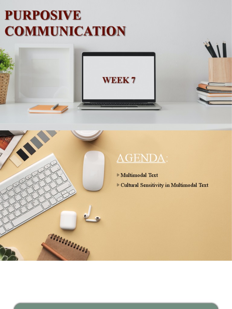 Purc111 Week 7 | Download Free PDF | Semiotics | Communication