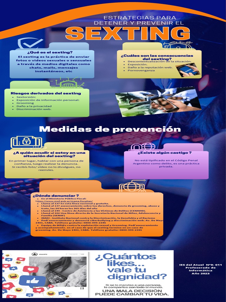 Sexting | PDF | Acoso cibernético | Crímenes