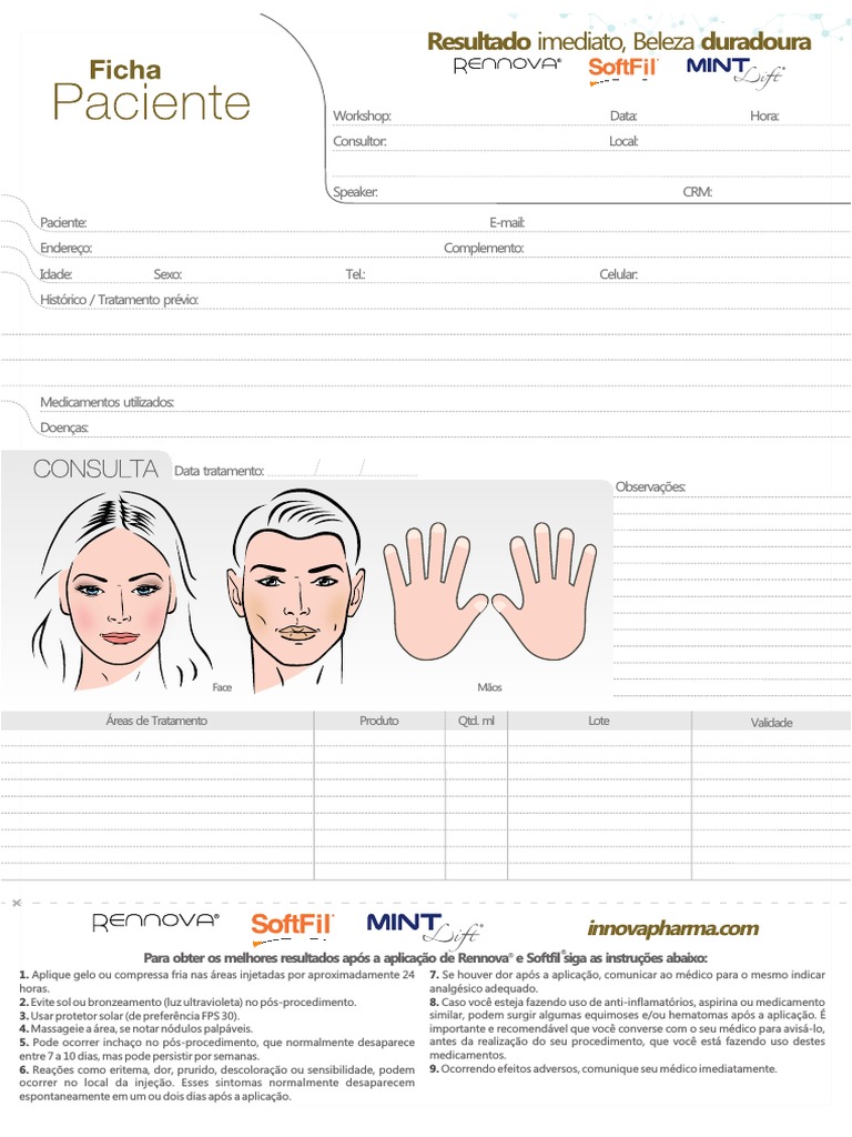 Ficha de Paciente WS | PDF